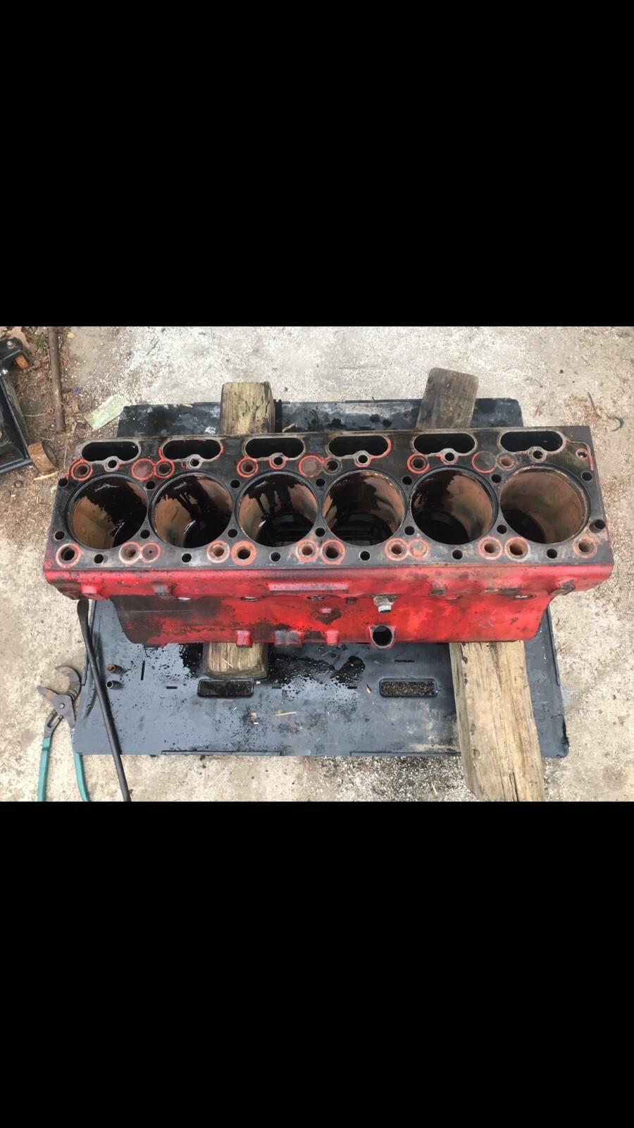 DT466 436 414 International Farmall IH block good condition | eBay