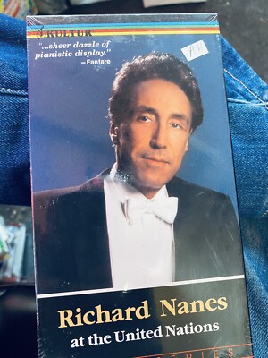 Richard Nanes at the United Nations VHS Video New Factory Sealed Music ...