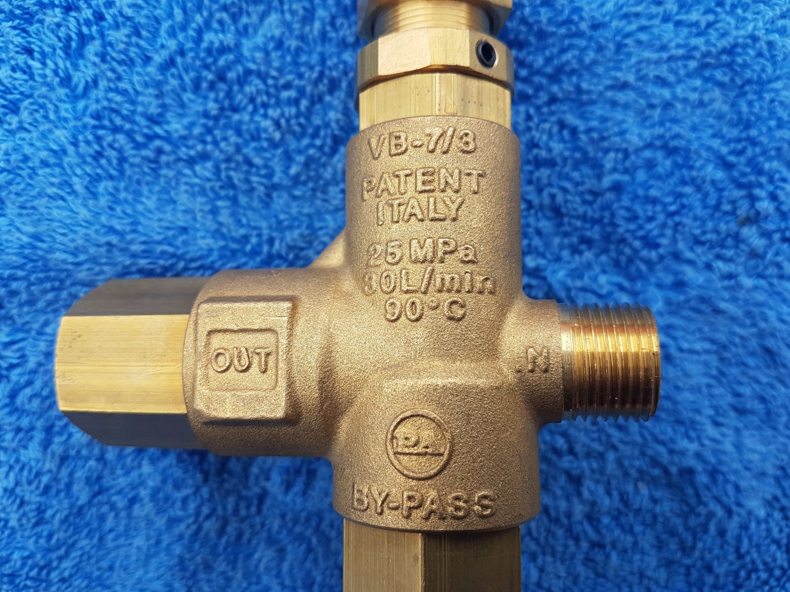PRESSURE WASHER JETWASH PA 60.0700.00 VB7 UNLOADER VALVE DUMP PA VB7 30 ...