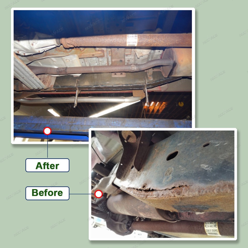Mid Frame Rail Rust Repair Set For 2004-2008 Ford F150 Super Crew Cab ...