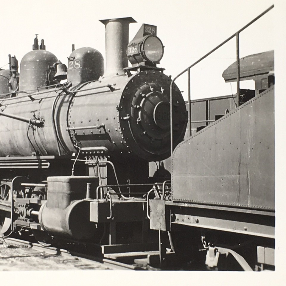 Soo Line Railroad Train Engine Locomotive No. 328 Antique Photo | eBay