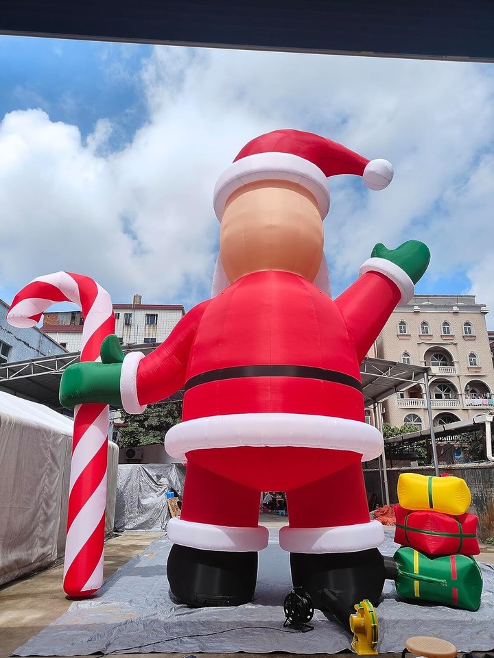20FT 26FT 33FT Giant Inflatable Santa Claus Fit Outdoor Christmas ...
