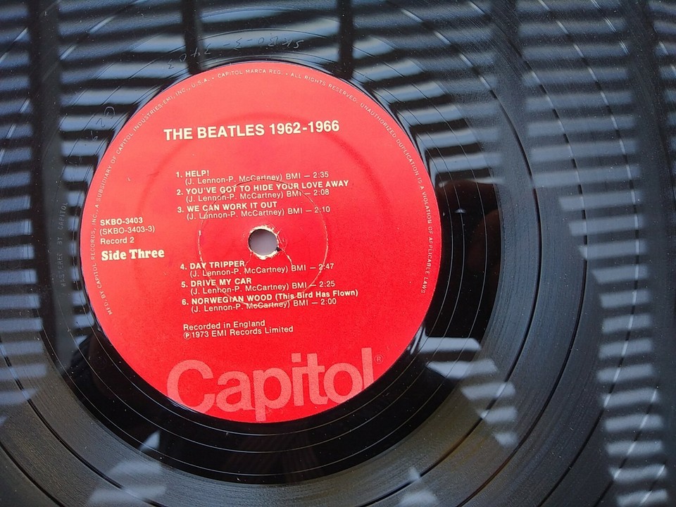 *The Beatles 1962-1966, Capitol SKBO 3403, 2 LPs, 1973 vinyl | eBay