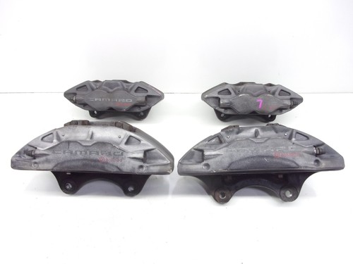 2018 Chevrolet Camaro Front Rear Left Right Brembo Brake Calipers 43K ...