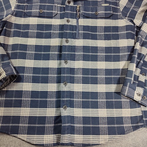 EDDIE BAUER Mountain Ops Classic Fit Heavyweight Flannel Shirt Men's XL ...