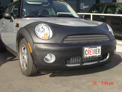 Colgan Front End Mask Bra 2pc. Fits Mini Cooper HT 2007-2010 W/Lic ...