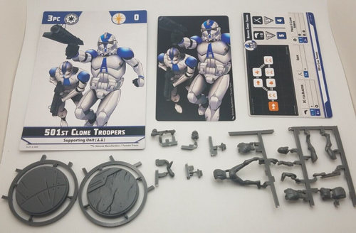 Star Wars Shatterpoint Core Set - 501st Clone Troopers *Models & Cards ...