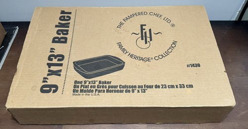 Pampered Chef 1430 Rectangular Baker Casserole Dish for sale online | eBay