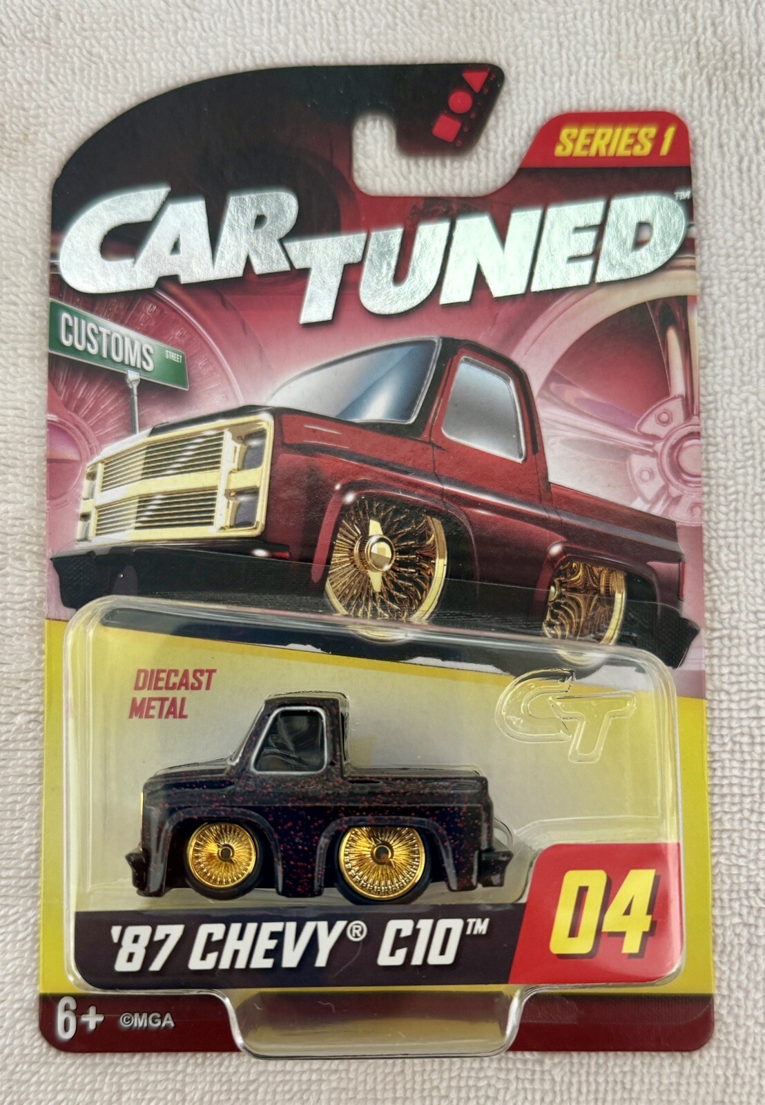 🔥 2024 Car Tuned Series 1 '87 Chevy C10 Candy Red Walgreens Exclusive 🔥 ...