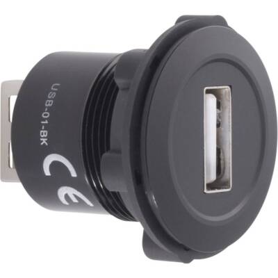 TRU COMPONENTS USB-01-BK Presa USB Presa Presa USB tipo A su presa USB ...