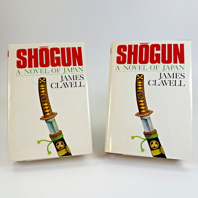 Shogun A Novel of Japan Vol 1 & 2 By James Clavell Hardcover 1975 Book ...