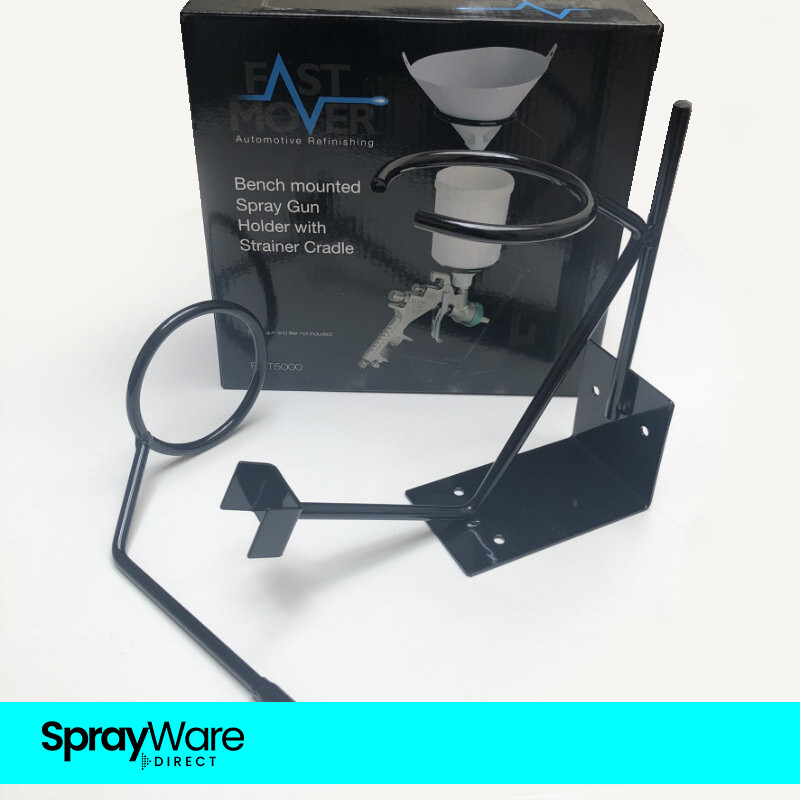 Spray Gun Holder for Bench Fast Mover FMT5000 With Paint Filter ...