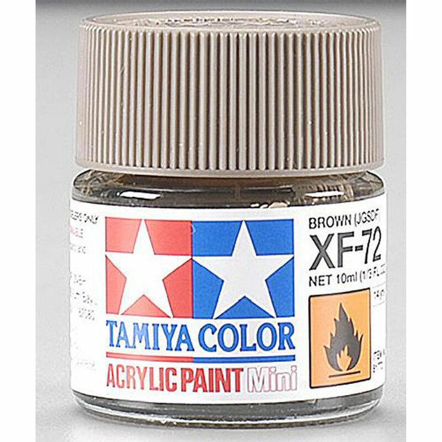 Tamiya Xf72 Brown JGSDF Acrylic Model Paint 81772 Tam81772 for sale ...