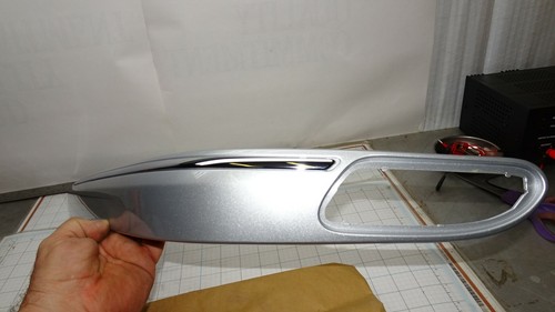 Mercedes Benz 203 885 21 21 9775 Molding Bumper Trim Rail Silver LH OEM ...