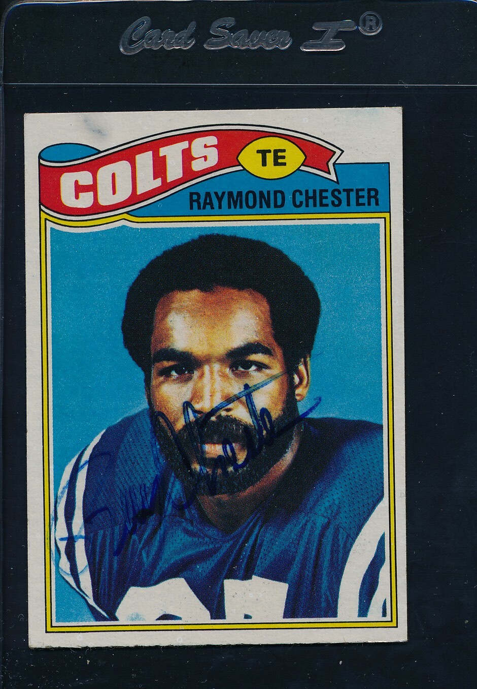 1977 Topps #351 Raymond Chester Colts Signed Auto *31575 | eBay