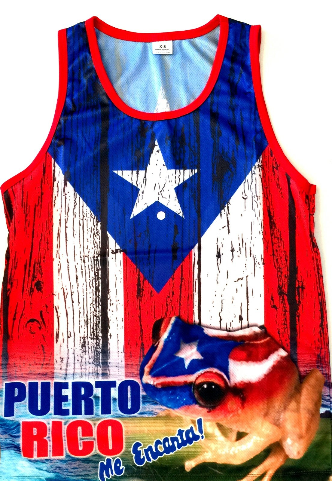 Puerto Rico Tank Top "Flag with Coqui", Puerto Rico Me Encanta | eBay