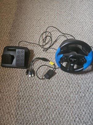 Universal Rumble Wheel Digital R Steering Controller W/Pedals-reduced ...