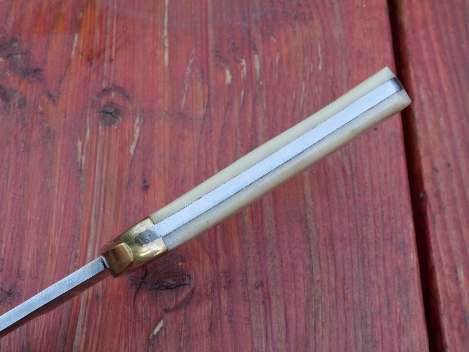 15” Fixed Blade Knife Carbon Steel Full Tang Heavy Duty Indestructible ...