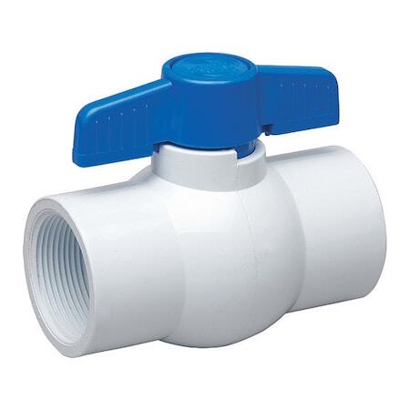 Zoro Select 107-137-Np 1-1/2" Fnpt Pvc Ball Valve Inline | eBay