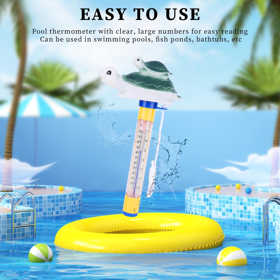 Baby Pool Temperature Meter Cartoon Bath Water Temperature Gauge for ...