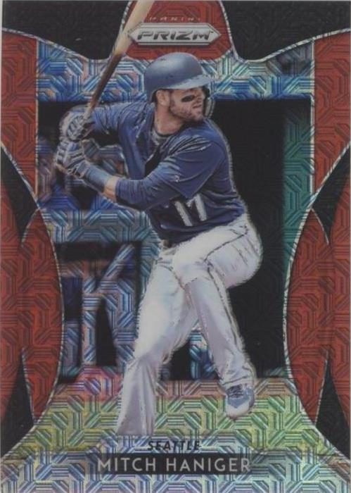 2019 Panini Prizm - Tier II Mitch Haniger #125 Red Mojo Prizm /299 for ...