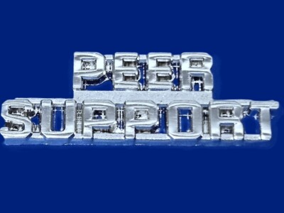 PEER SUPPORT PIN: 1-1/2", Silver-nickel Pltd, Item #1009E | eBay