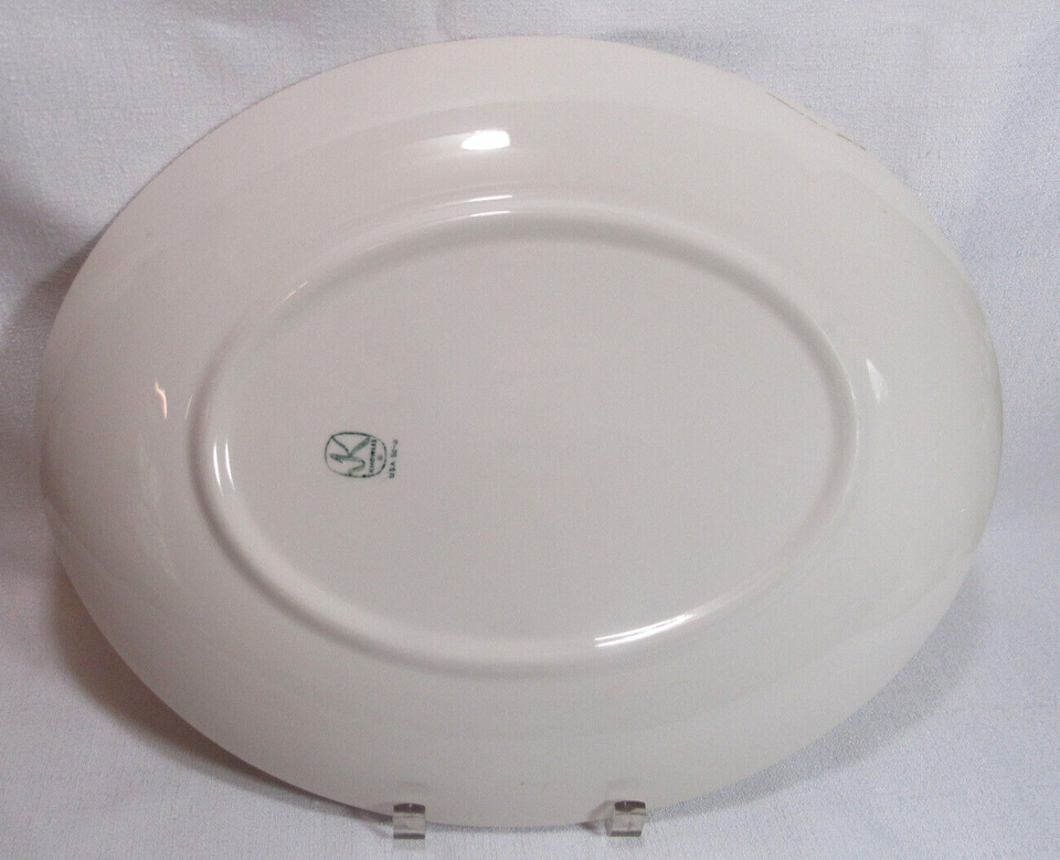 Edwin Knowles USA Vintage NORMANDY Platter GC | eBay