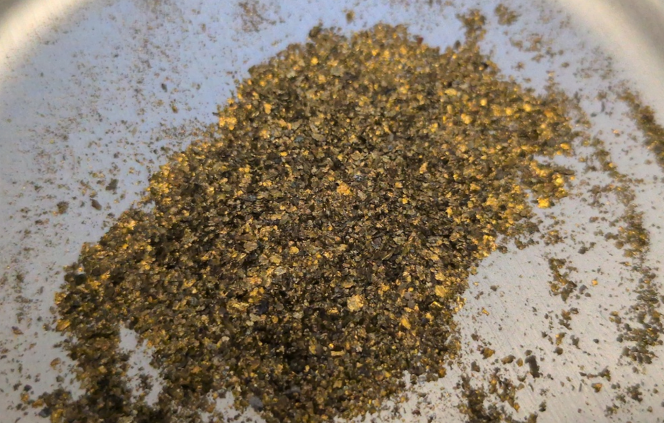 7.8g LOT GOLD Natural Raw Placer Nuggets & Dust + BONUS 18k Industrial ...