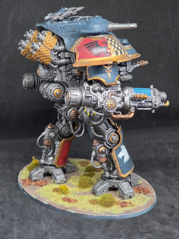 Imperial Knight Dominus Castellan Warhammer 40k Very Nicely Painted | eBay