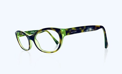 Coach Tortoise Oval Frame w Lime Green Interior Glasses Kristin 5117 51 ...
