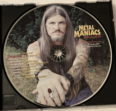 Metal Maniacs February 2009 (CD, Comp, US) AB401 | eBay