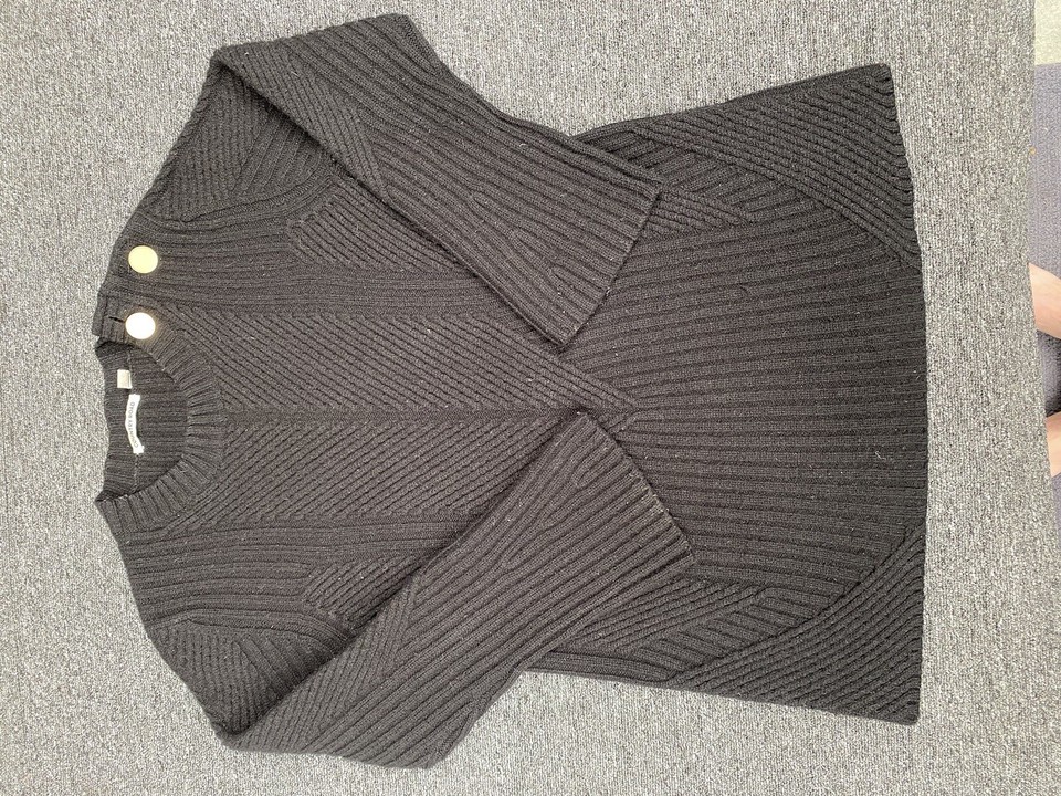 Country Road Black Knit Jumper Sweate Pullover Size Medium | eBay Australia