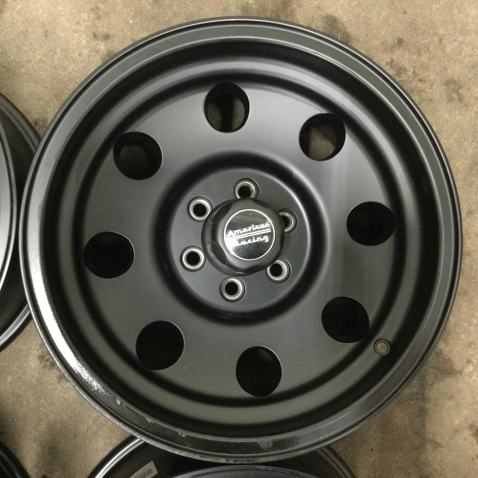 Set 4 American Racing AR172 Baja 17x9 6x5.5 Satin Black Wheels 17 ...
