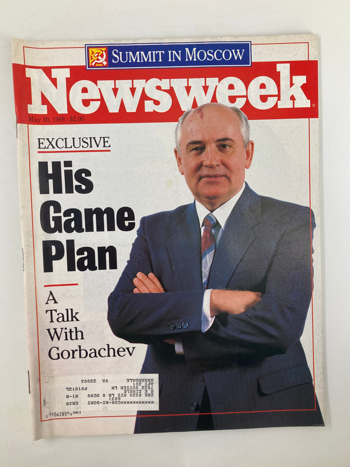 VTG Newsweek Magazine May 30 1988 Mikhail Gorbachev and His Game Plan ...
