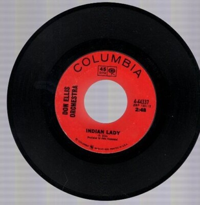 Don Ellis Orchestra - Indian Lady / Turkish Bath 7" 45 | eBay