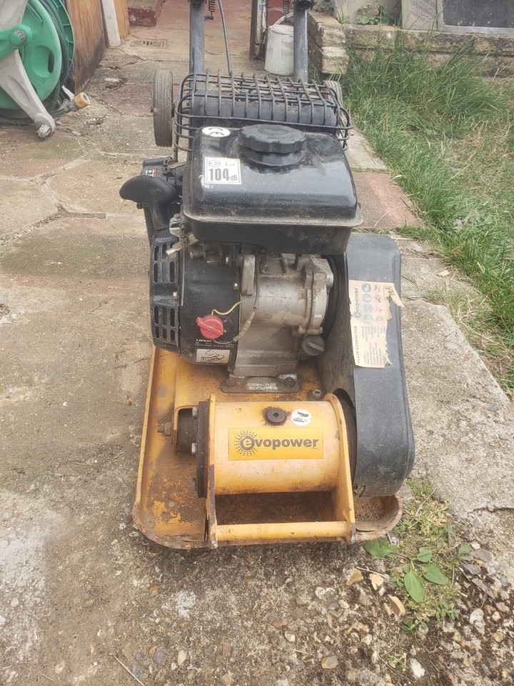 evopower plate compactor HDC5028 - 87CC Petrol powered | eBay UK