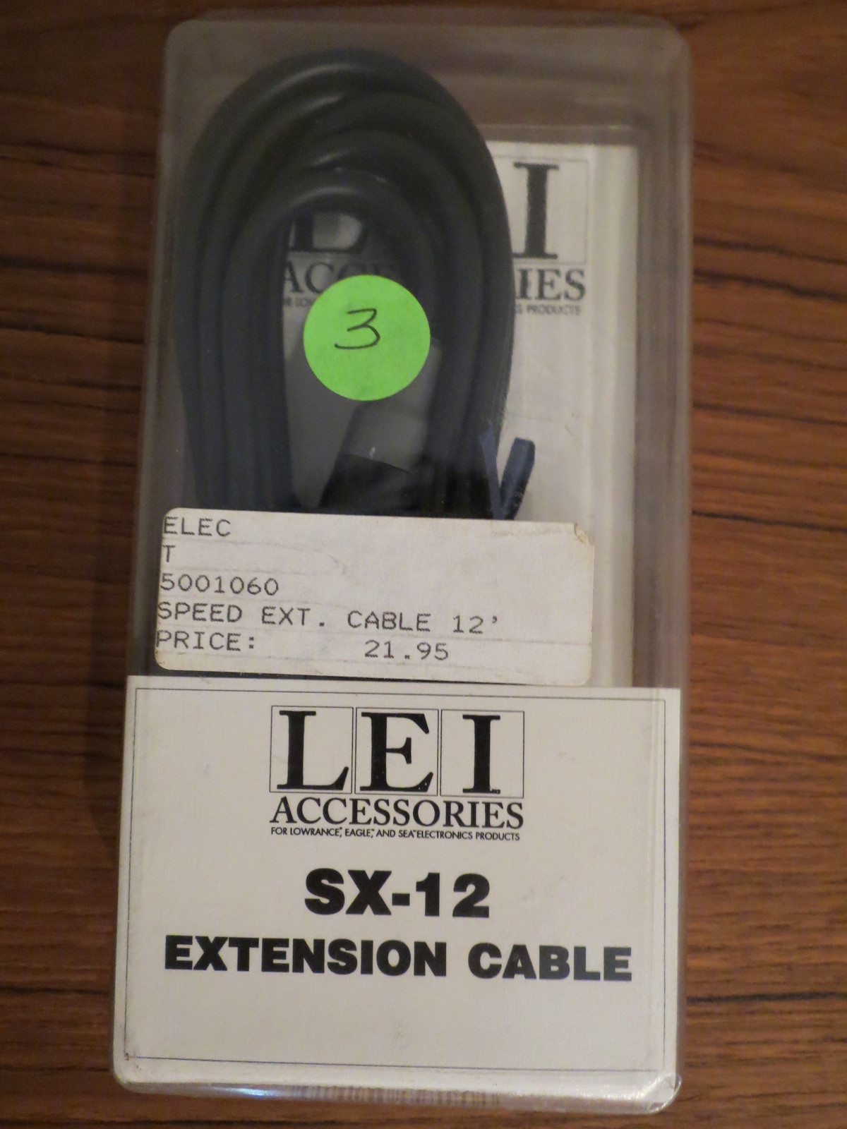 LOWRANCE EAGLE GPS SX-12 TEMPERATURE SENSOR, SPEED/TEMP EXTENSION CABLE ...