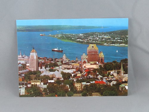 Vintage Postcard - Quebec City and the Island of Orleans - JC Ricard | eBay