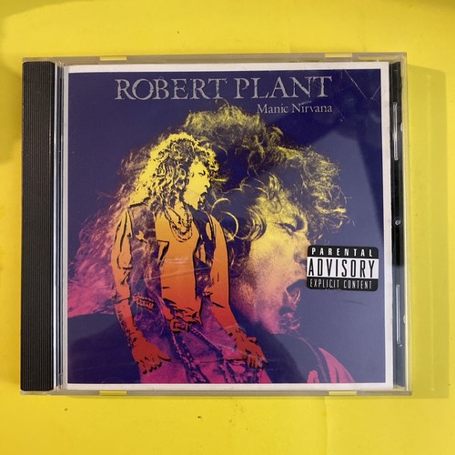 ROBERT PLANT MANIC NIRVANA (CD 1990) [PA] LIKE NEW CONDITION - FREE ...