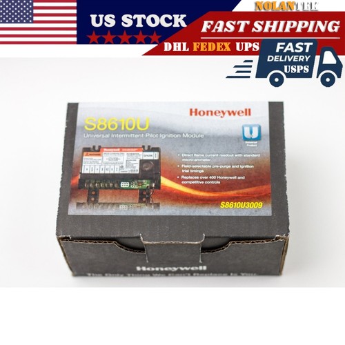 S8610U Universal Intermittent Pilot Ignition Control Module Honeywell ...
