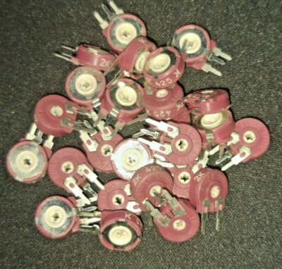 ( 25 PCS ) PTC10LH.5.2K PIHER 10mm Cermet Potentiometer NEW 2K 10mm | eBay