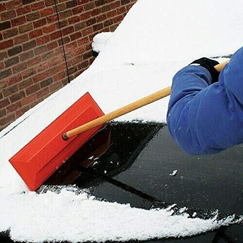 Shuttsco Snow Rake with 72" Wooden Handle, 18" Head - Sno-Rake Snow ...