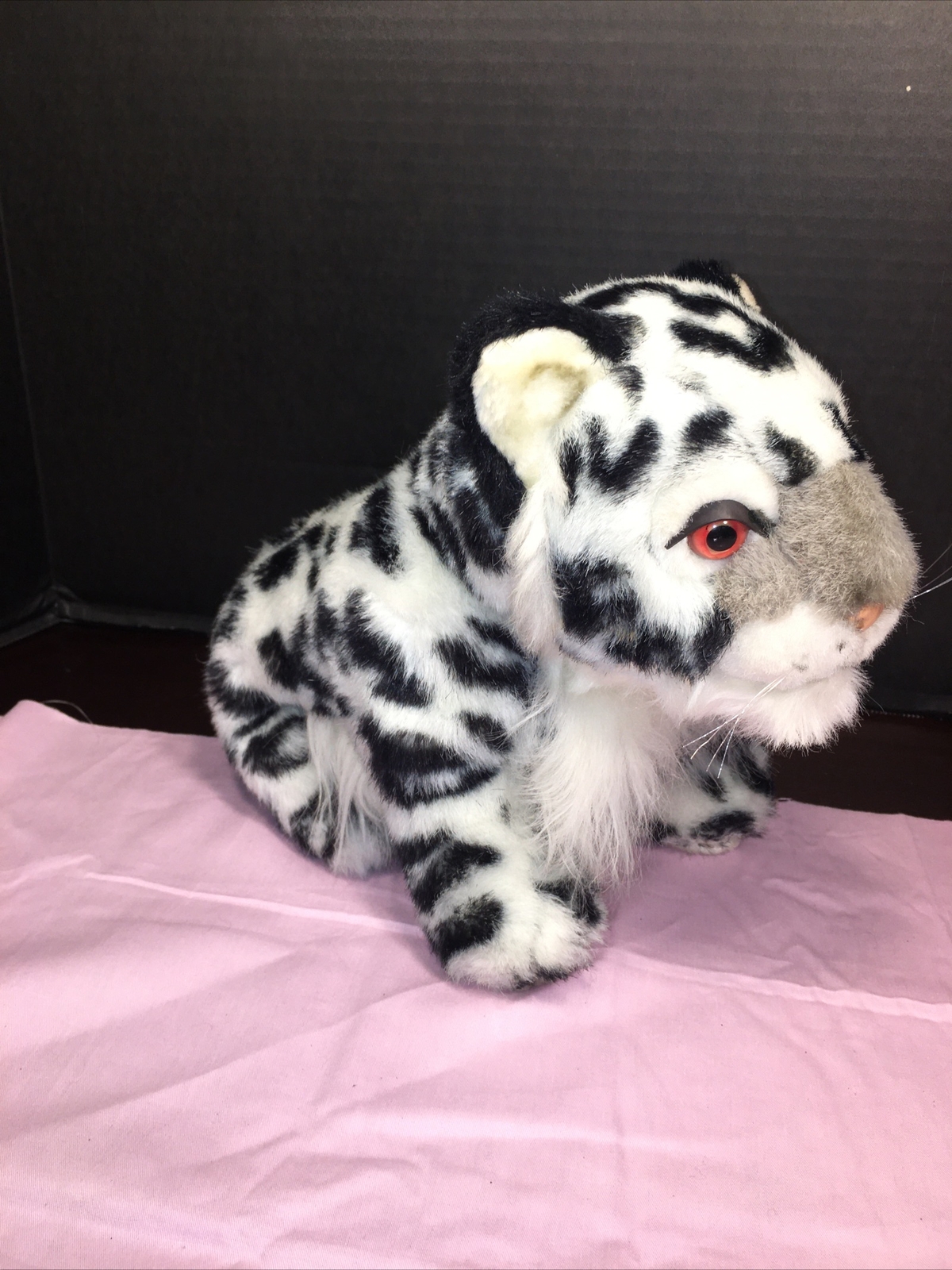 VGUC- Vintage-12" 1985 World Wildlife Fund Plush Spotted Snow Leopard ...
