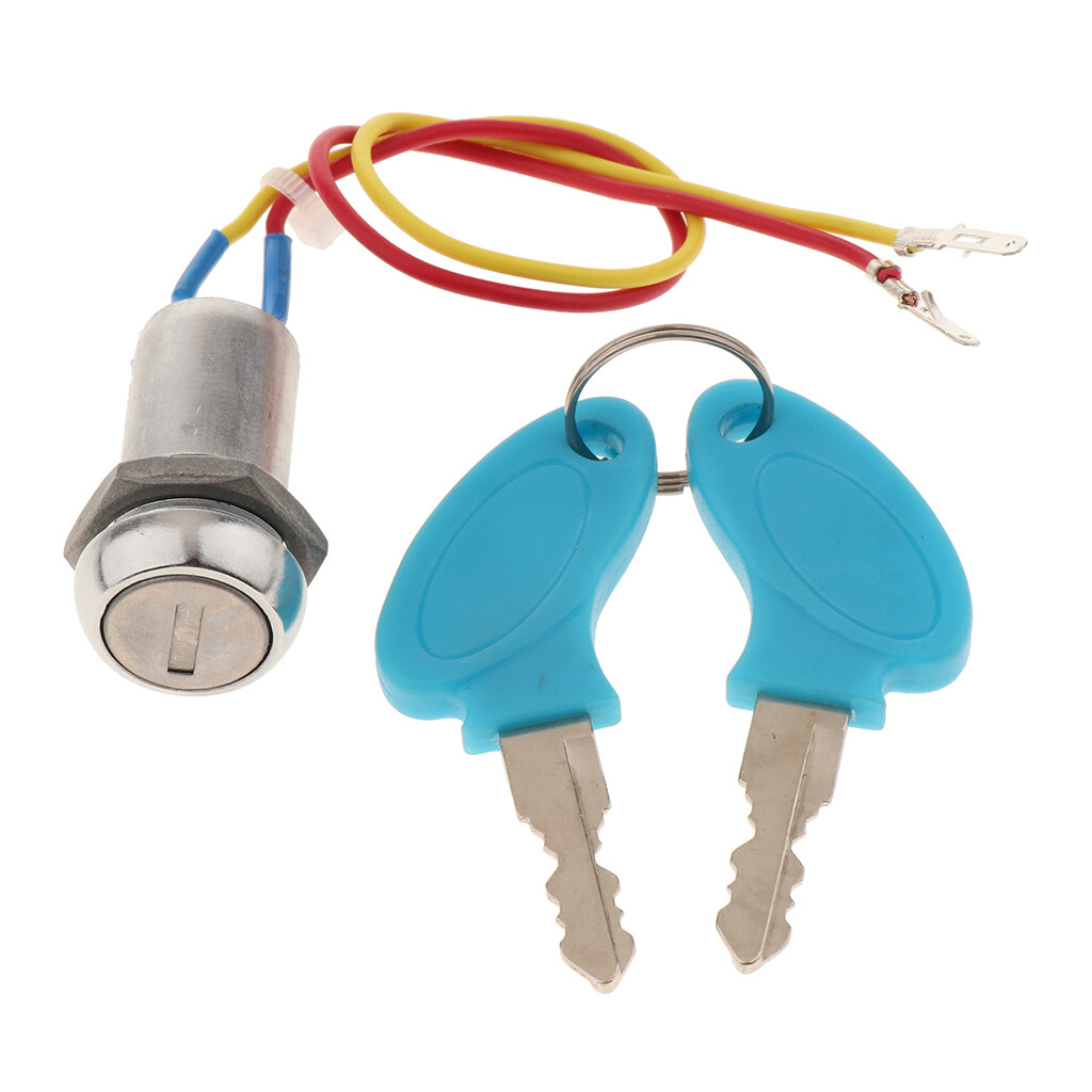 Ignition Key Switch Replacement 2 Wire Ignition Key Switch Blue | eBay