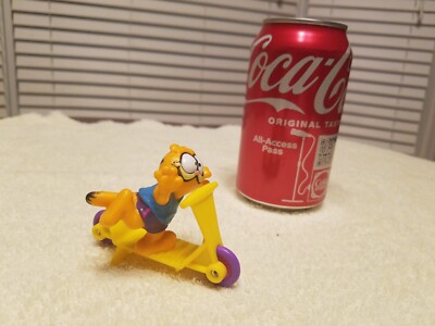 McDonald's 1989 Garfield # 1 Garfield on Scooter figure | eBay