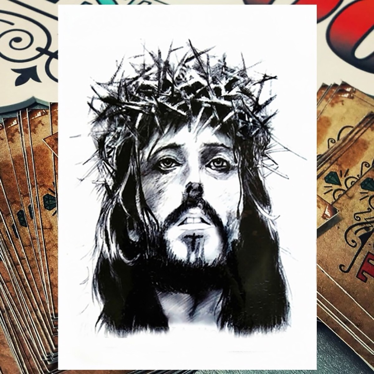 Jezus Christus Tattoos Brasilien, Rio De Janeiro, Männlicher Körper