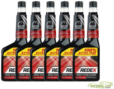 6x Redex - Diesel Fuel System Injector Cleaner Additive Treatment 500ml ...