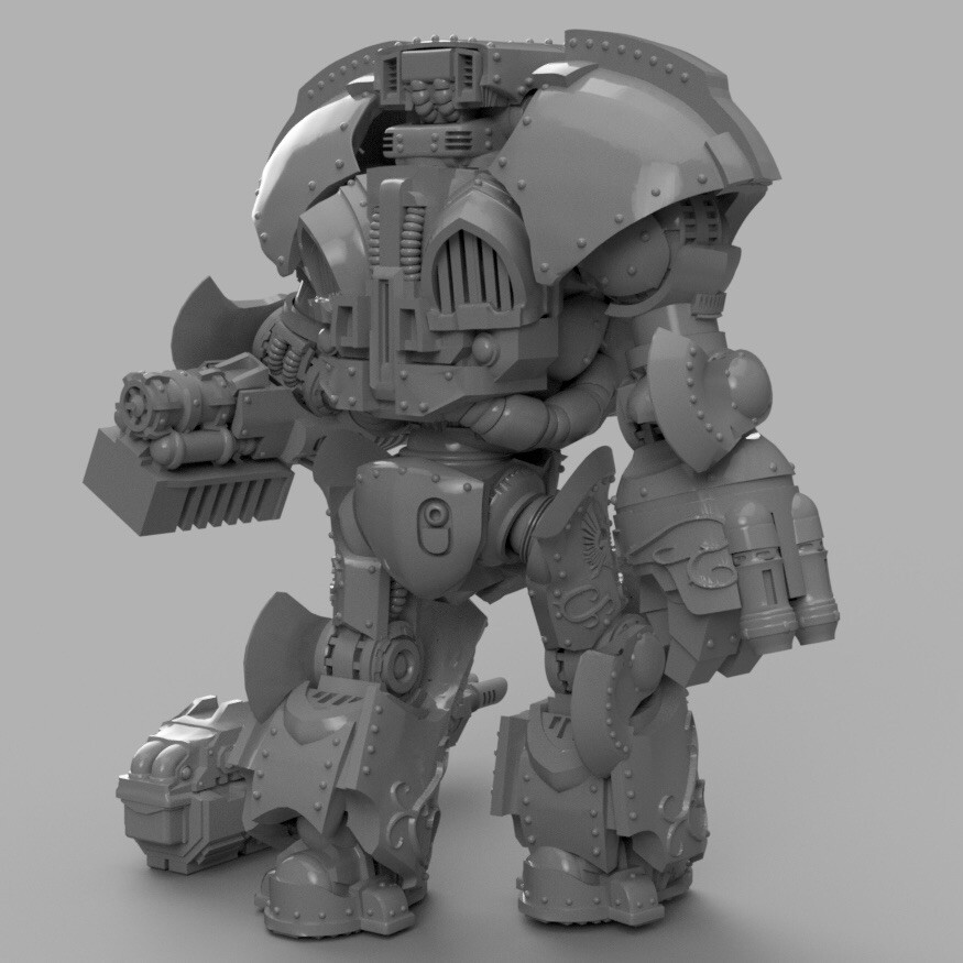 Warhammer 40k Custodes Telemon Heavy Dreadnought | eBay