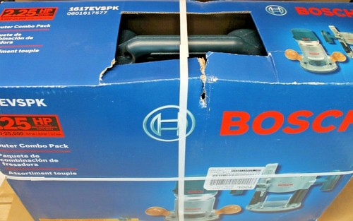 Bosch 1617EVSPK Plunge and Fixed-base Router Kit for sale online | eBay