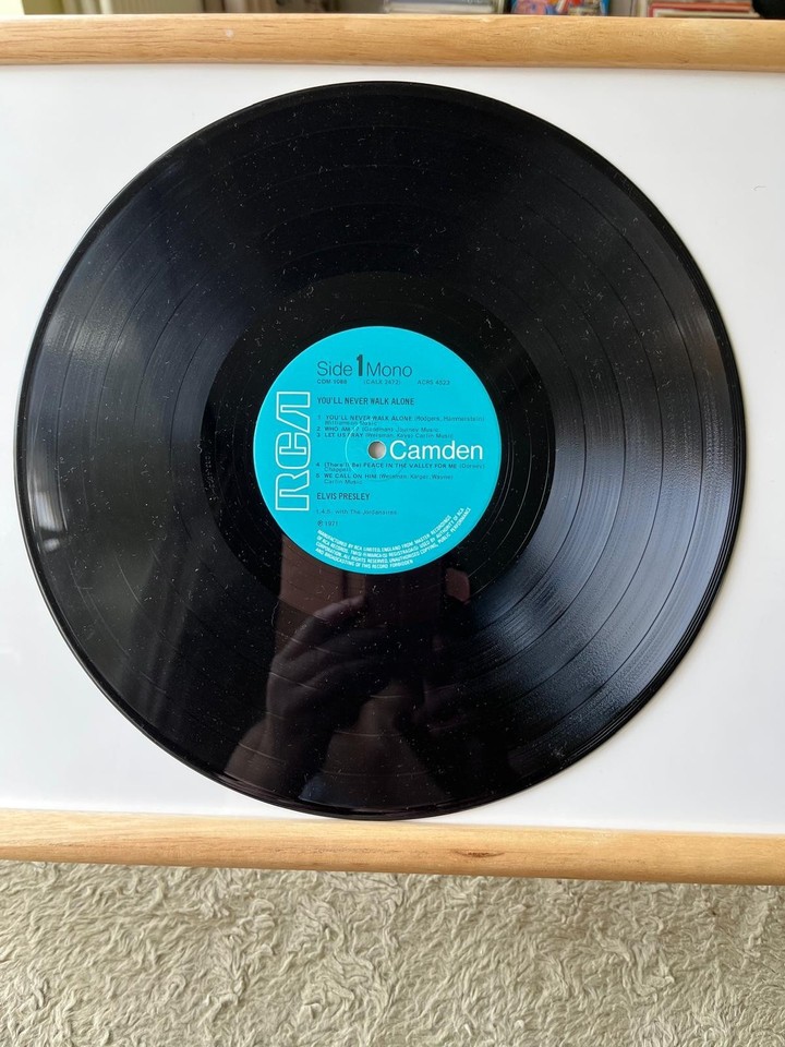 Elvis Presley - You'll Never Walk Alone - 1971 Mono Vinyl LP - RCA CDM ...